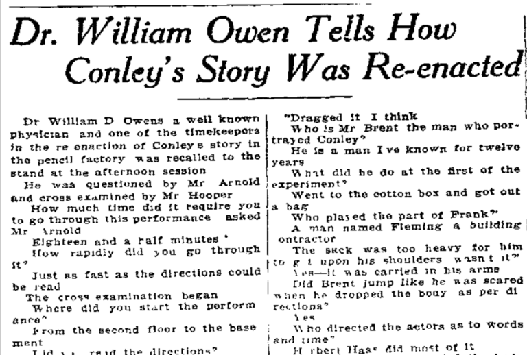 Jim Conley – The Leo Frank Case Research Library