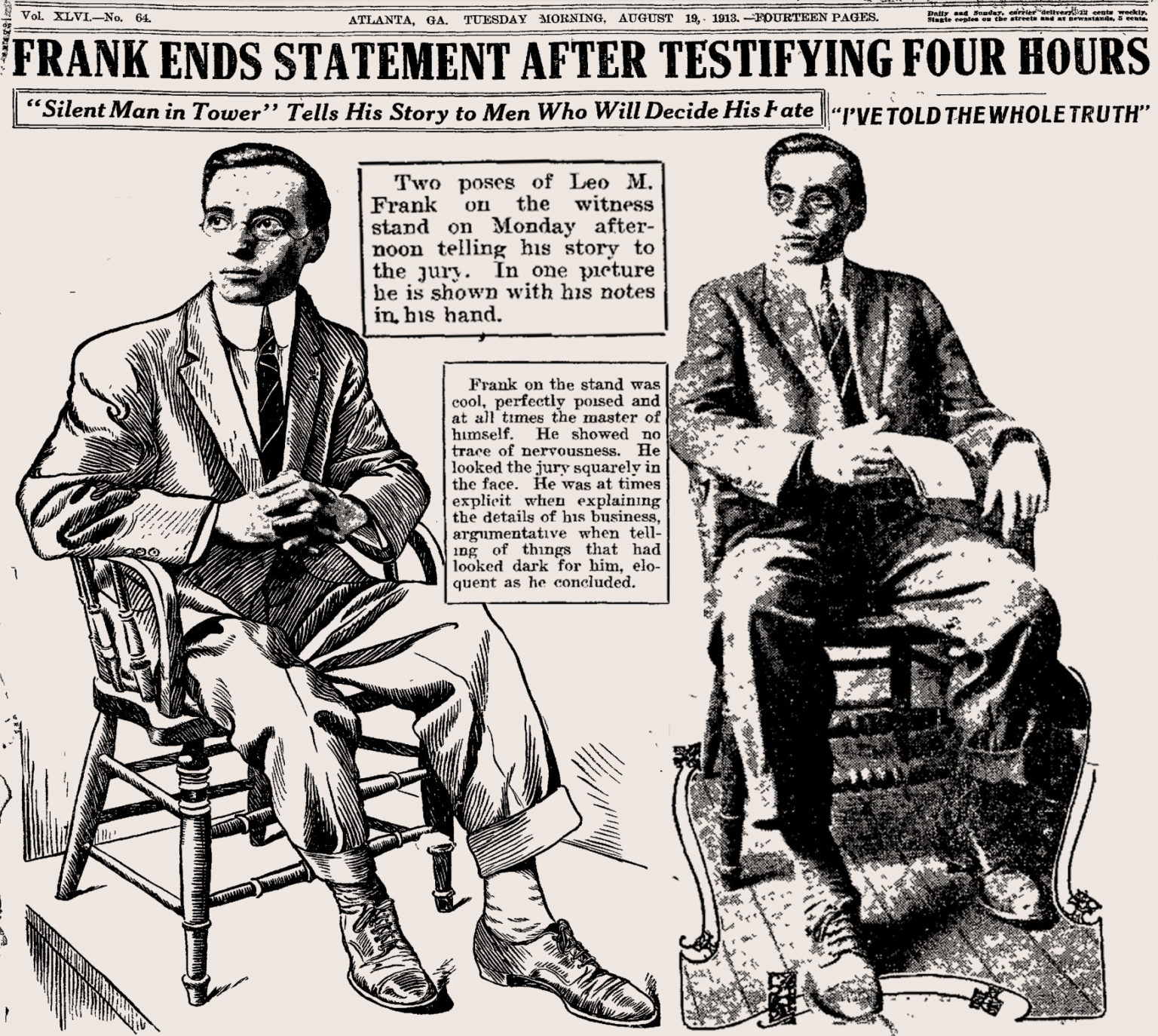 The Leo Frank Case Research Library – Information on the 1913 ...